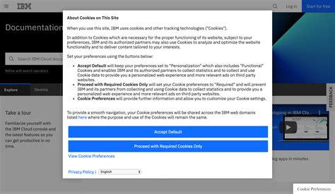IBM Cloud API Developer Docs APIs SDKs And Auth API Tracker