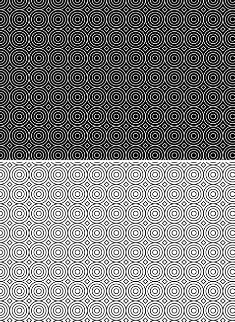 Abstract Circle Diamond Free Seamless Vector Pattern Creative Nerds