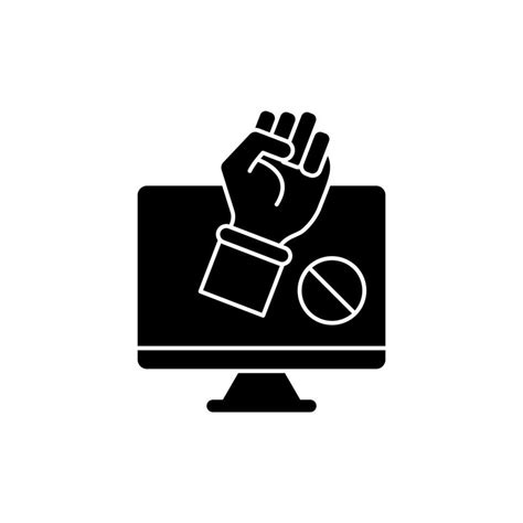 Internet Activism Concept Line Icon Simple Element Illustration Internet Activism Concept