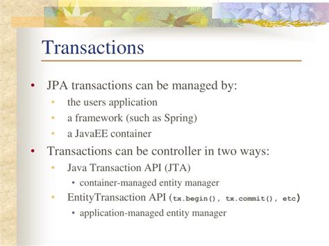 Ppt Jpa Powerpoint Presentation Free Download Id3974298