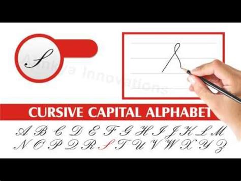 How To Write Cursive Step By Step Easy Method Cursive Capital Letters A To Z Cursive Writing