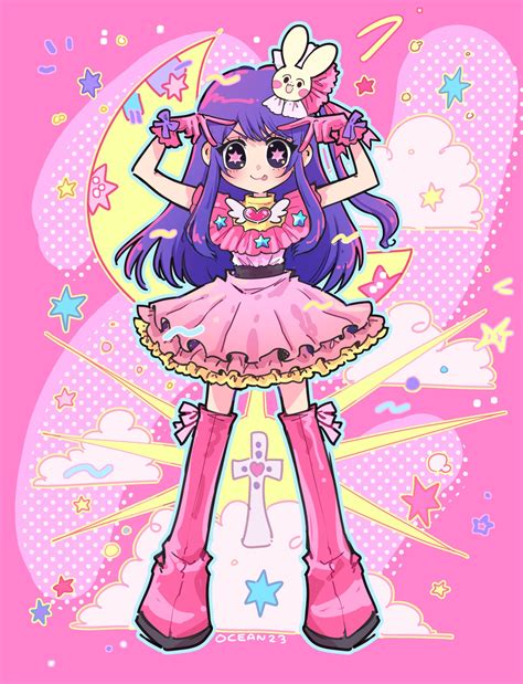 Hoshino Ai Oshi No Ko Drawn By Oceaninspace Danbooru