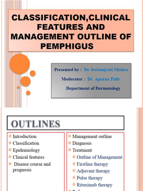 Classification Clinical Feature And Management Outline Of Pemphigus Pdf Medicine Causes