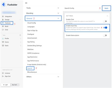 Openai Input Key Document Fluxbuilder An Ultimate Approach For Flutter Mobile Apps