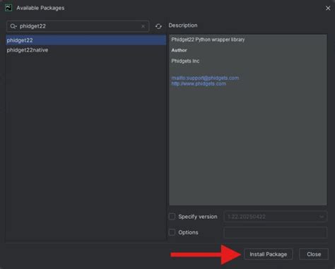Language Python Phidgets Support Language Python Phidgets Support