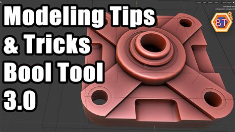 blender tutorial modeling tips and tricks bool tool 3 0 youtube