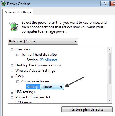 Windows Will Not Sleep Or Not Sleeping