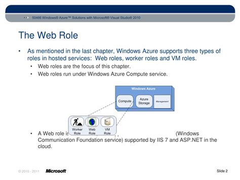 ppt windows azure web role powerpoint presentation free download