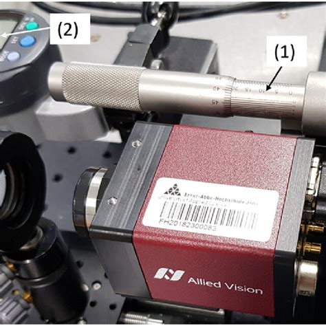 Focus Alignment Ccd Camera Shifted To The Image Plane Using A