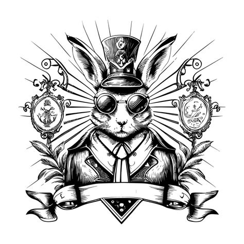 Steampunk Alice In Wonderland Drawing