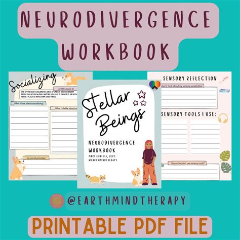 Neurodivergence Wellness Workbook Etsy