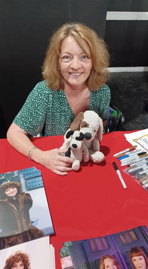 47 Sarah Sutton With Buggles And Cuddles Popcorn Tv Film And Comic Con