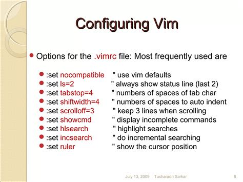Vim Vi Improved Ppt