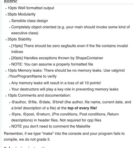 overview you will use the following shape interface
