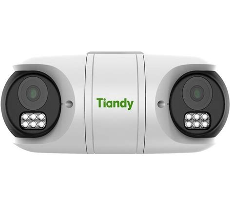 Tiandy Omni Spark Dual Lens Ip 28mm Outdoor Security Camera With Ip