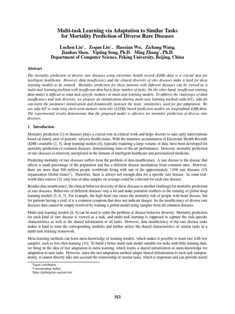 Multi Task Learning Via Adaptation To Similar Tasks Pdf Deep