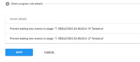Hiding A Program Stage Preventing New Events To Stage Is Not Working In Capture But Working In