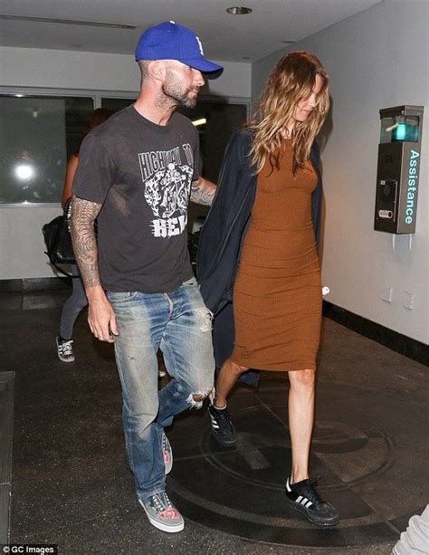 Behati Prinsloo Goes Out With Adam Levine After Wisdom Teeth Removal Celebrity Street Style