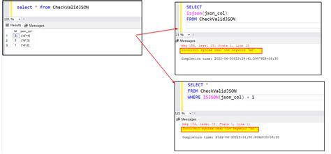 Isjson Error In Synapse Dedicated Pool Microsoft Qanda