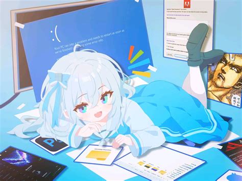 【windows娘】娘化 Win10 Win11 Win78 Xp 98 95 哔哩哔哩