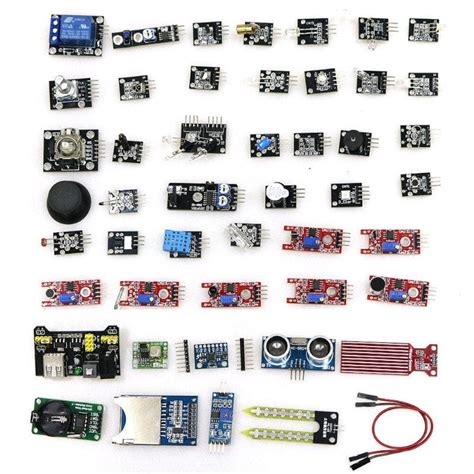 Kit 45 Sensores Para Arduino Raspberry Esp Con Caja Sku 594r4 Hubot