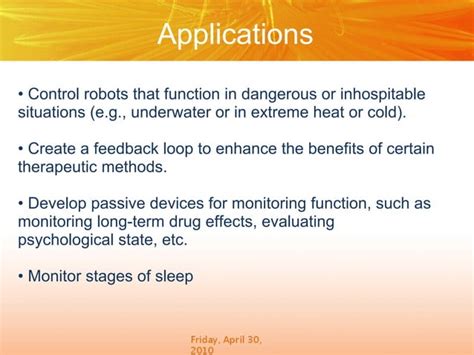 Brain Computer Interfaces Ppt Ppt Brain And Nervous System Disorders Diseases And Conditions