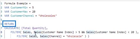 DAX Variables And Comments To Simplify Formulas Master Data Skills AI