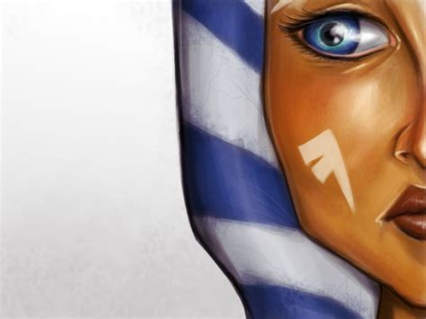 Ahsoka Close Up By Clc On Deviantart