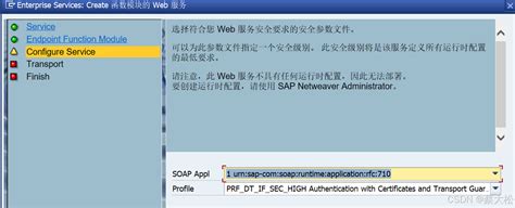 Sap Webservice 服务发布 外部调用abap发布webservice Csdn博客
