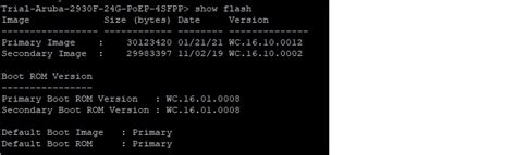 Aruba Switch Cli ﻿ Wired Networks