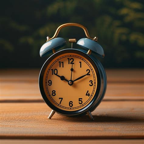 premium photo precise time utilization alarm clock business planning