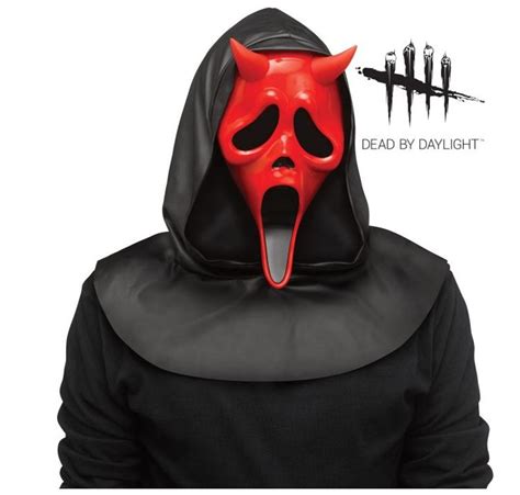 Scream Devil Ghostface® Mask Dead By Daylight™ Costume Accessory