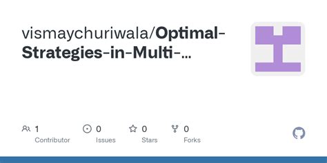 Github Vismaychuriwalaoptimal Strategies In Multi Armed Bandits