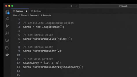 Basic Example Of Php Function Imagickdrawimage
