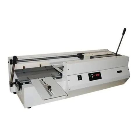 300 Sheet Binding Capacity Manual Perfect Binding Machine At 3500000