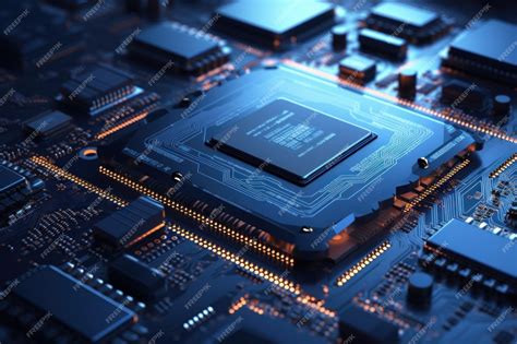 Premium Ai Image Innovative Digitalization Processor Science Chip