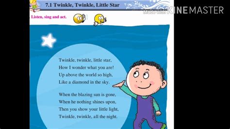 Twinkle Twinkle Little Star Poem