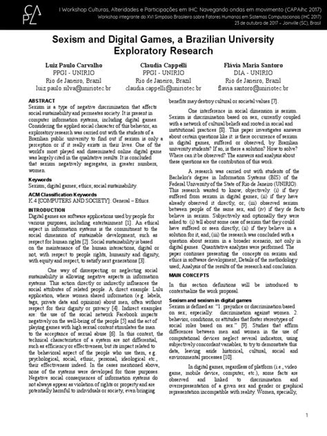 capa17 paper 1 pdf sexism discrimination