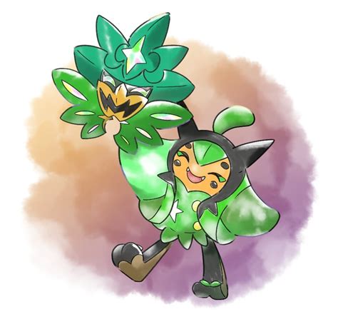 Ogerpon And Ogerpon Pokemon Drawn By Koma Sk Danbooru