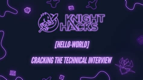 Cracking Your Technical Interview Youtube