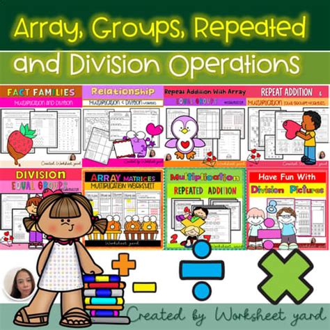 arrays groups repeated and division operations bundle tpt