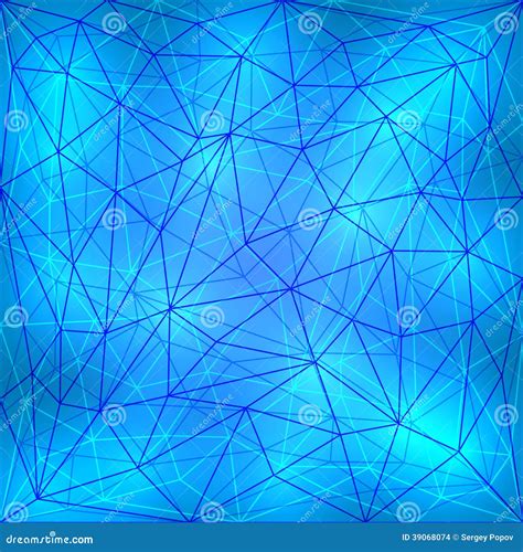 Vector Abstract Geometric Lattice Stock Illustration Illustration Of Background Global 39068074