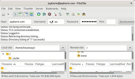 How To Install FileZilla On Debian LinuxWays