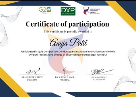 Anuja Patil On Linkedin Institute Quize