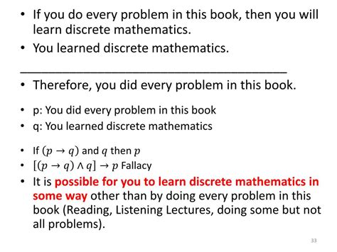 ppt discrete structures rules of inference powerpoint presentation