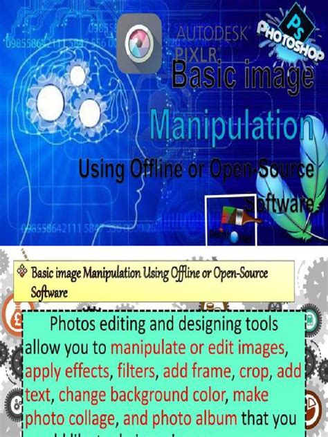 lesson 9 basic image manipulation using offline or open source software