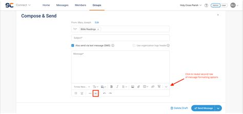 Personalize A Message With Variables Merge Tags Dynamic Content Ecatholic Help Center