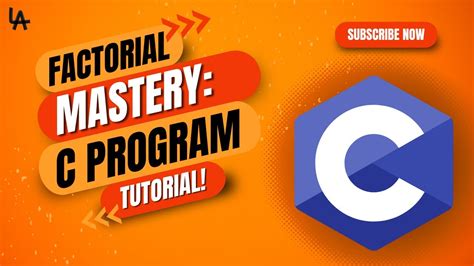 Factorial Mastery C Program Tutorial 🔄 Youtube