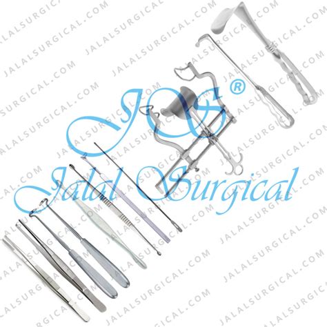 Major General Surgery Instruments Set of 54 Pieces With Box - Jalal ...