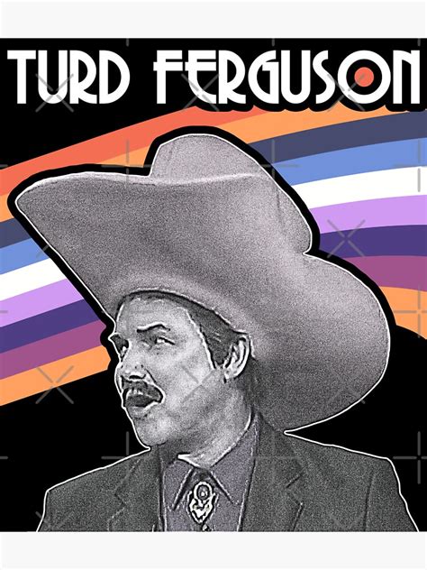 Turd Ferguson Celebrity Jeopardy Retro Snl Sticker For Sale By